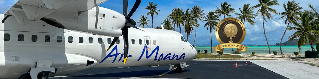 Air Moana - Direct inter-island flights in French Polynesia