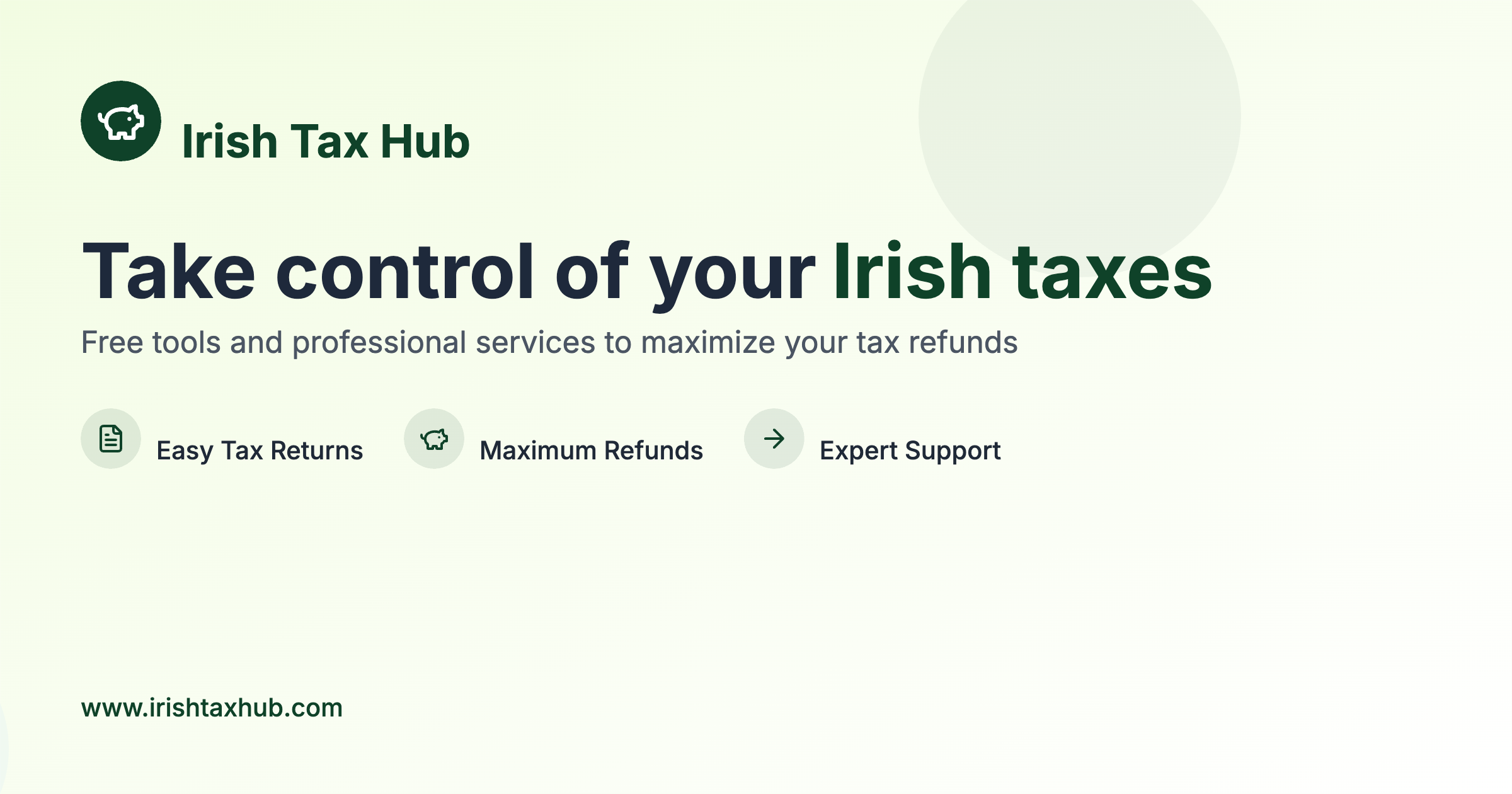 Irish Tax Hub | Tax Returns, Refunds & Tax Calculators