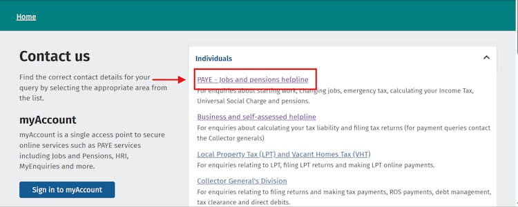 Irish Tax Hub | Revenue Phone Number & Contact Guide