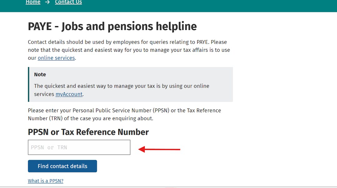Irish Tax Hub | Revenue Phone Number & Contact Guide