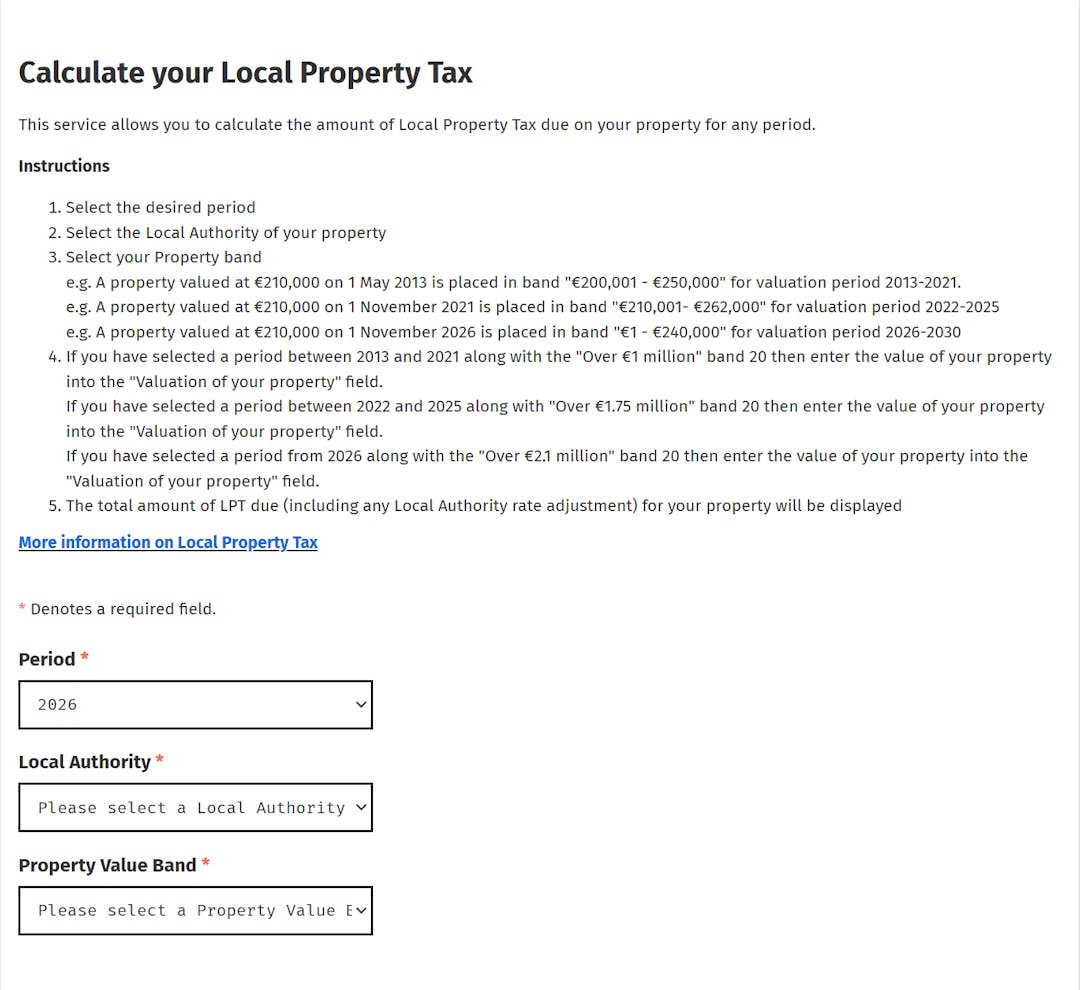 Irish Tax Hub | LPT Changes 2025: Ireland Homeowner Guide (2026–2030)