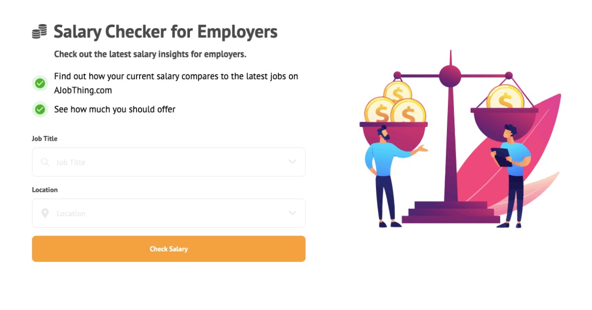 Salary Checker for Employers: Unveiling Insights with AJobThing.com