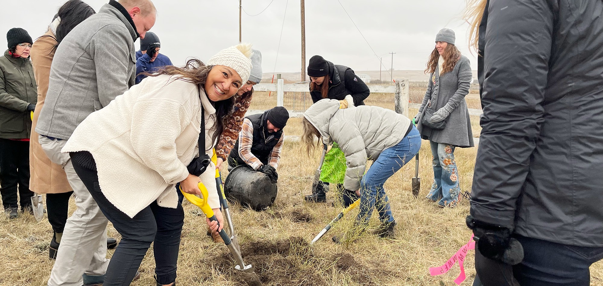 Building climate resilience: The Siksika Nation Community Shelterbelt Program | Alberta Ecotrust ...