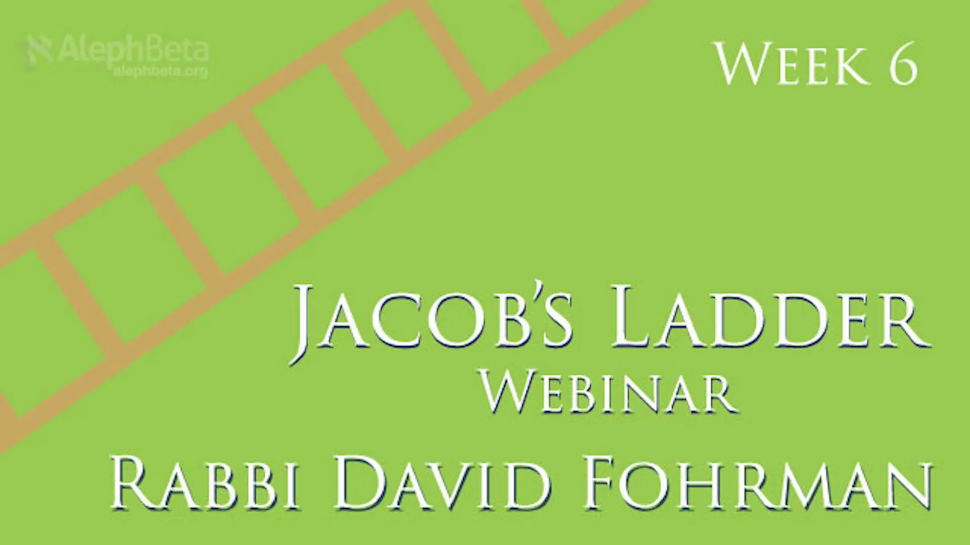 What Did Jacob's Dream Mean? | Aleph Beta: Jacob's Ladder: A Tale of ...