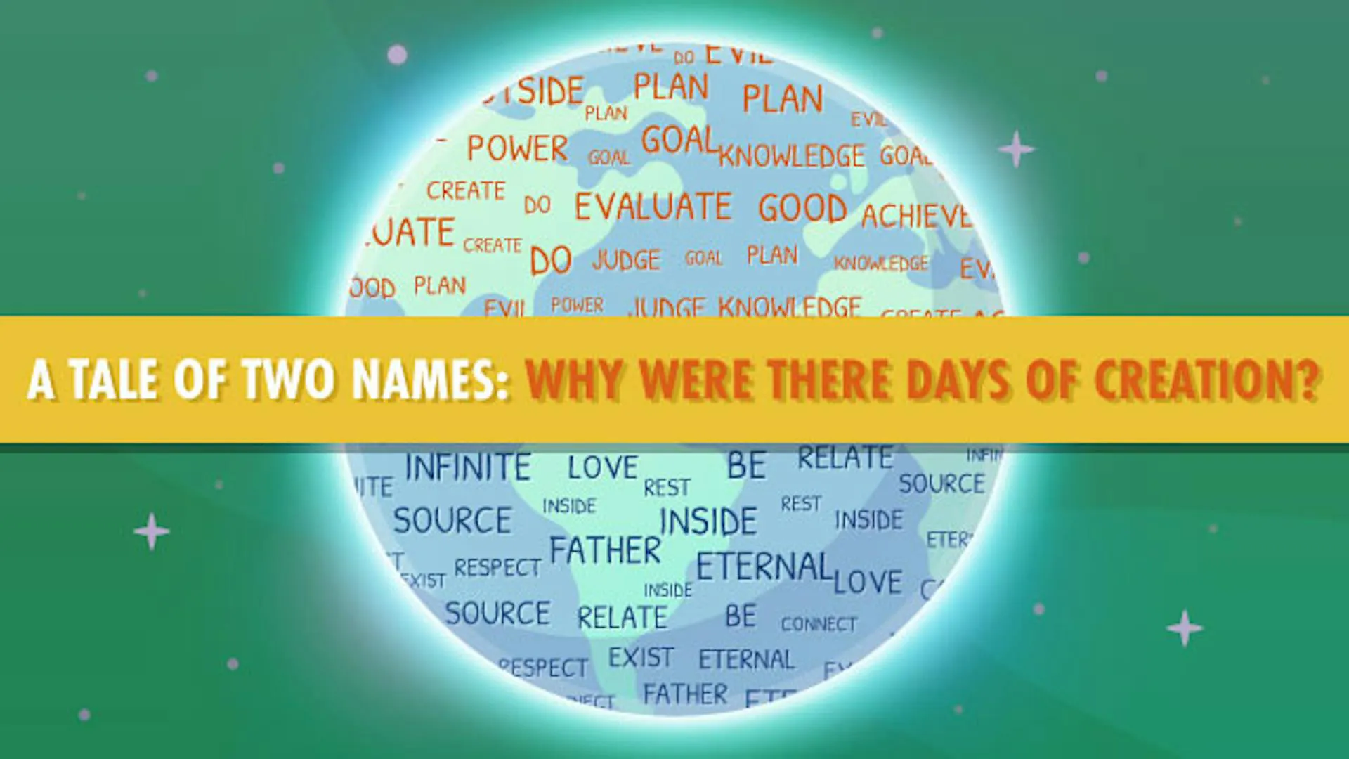Why Were There Days of Creation? Week 3