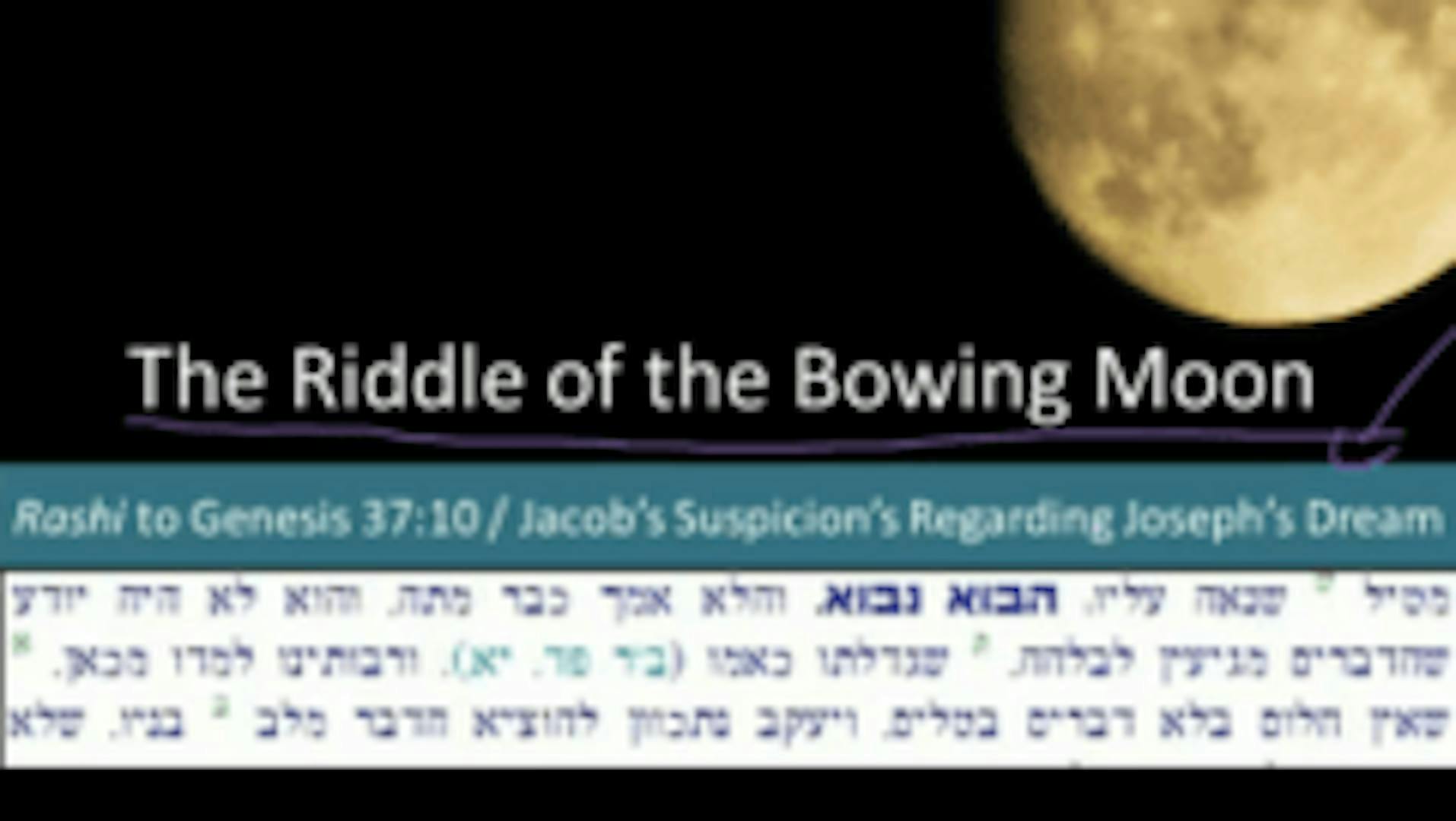 The Joseph Story: Chain of Words