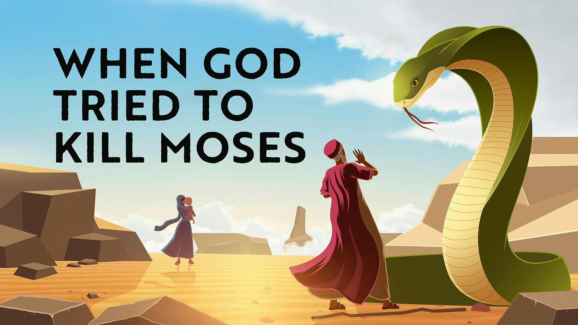 That Bizarre Moment When God Tried to Kill Moses: Why Did God Want to ...