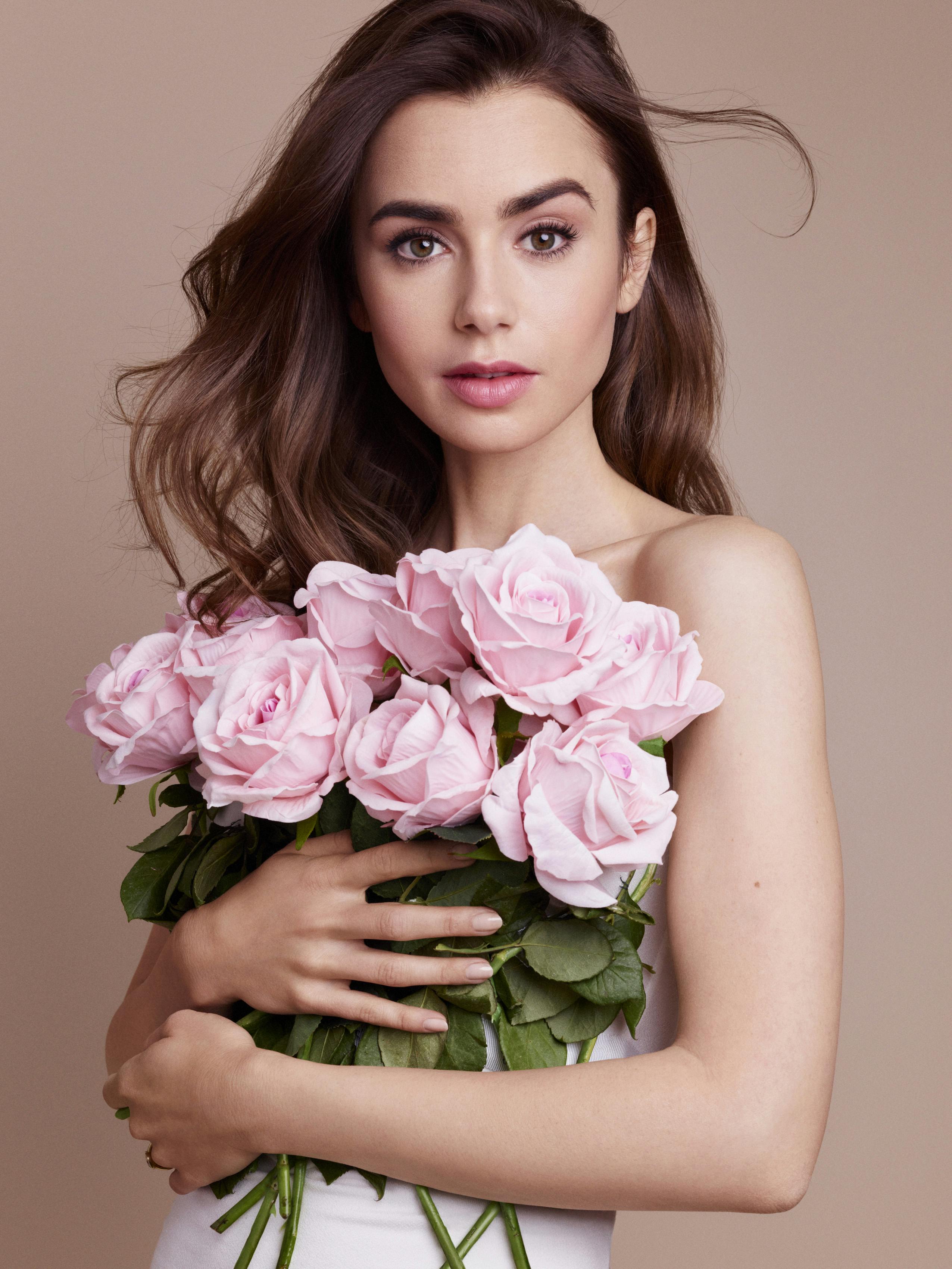 Lily Collins Lancome