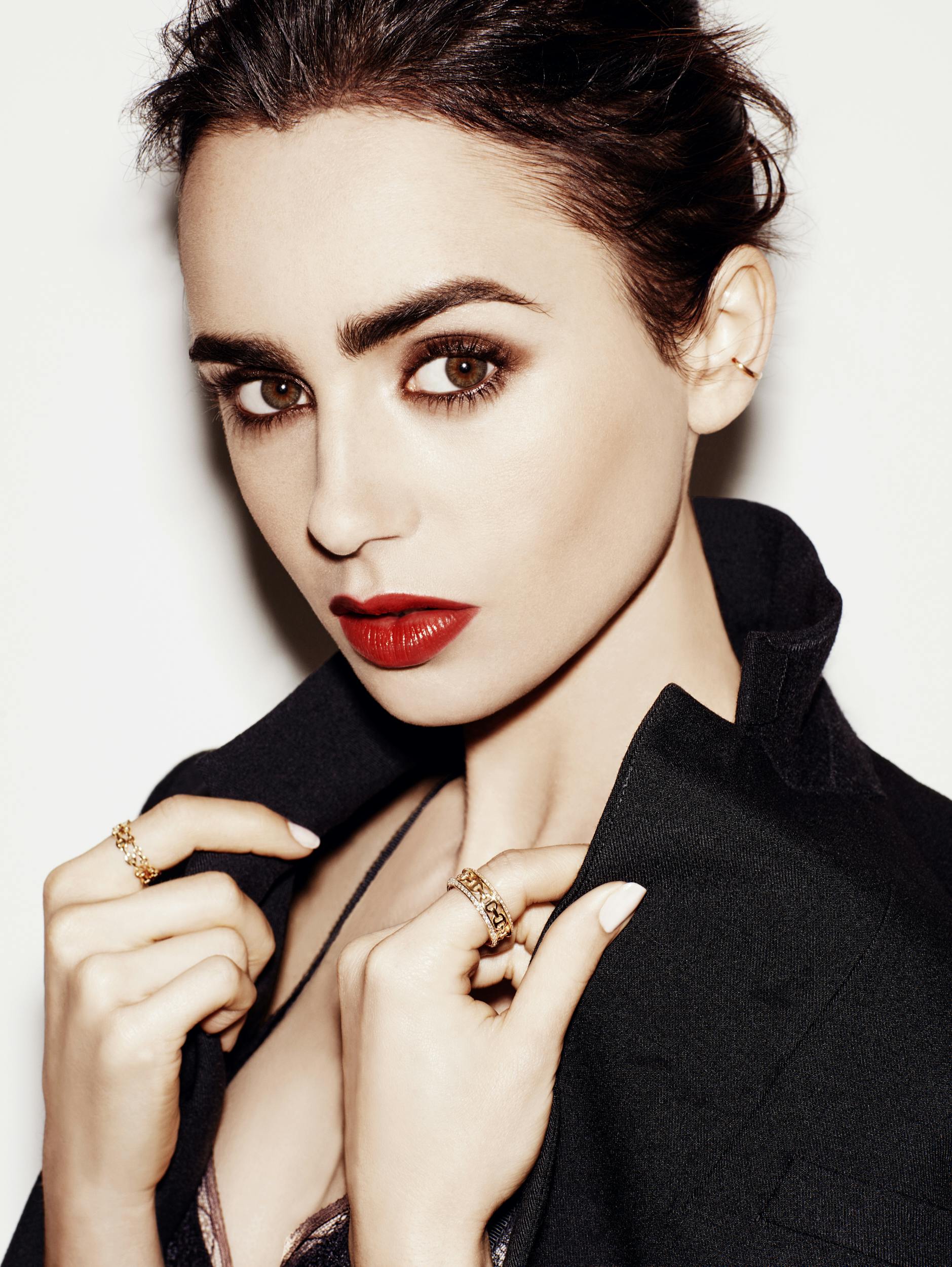 Lily Collins for Lancome