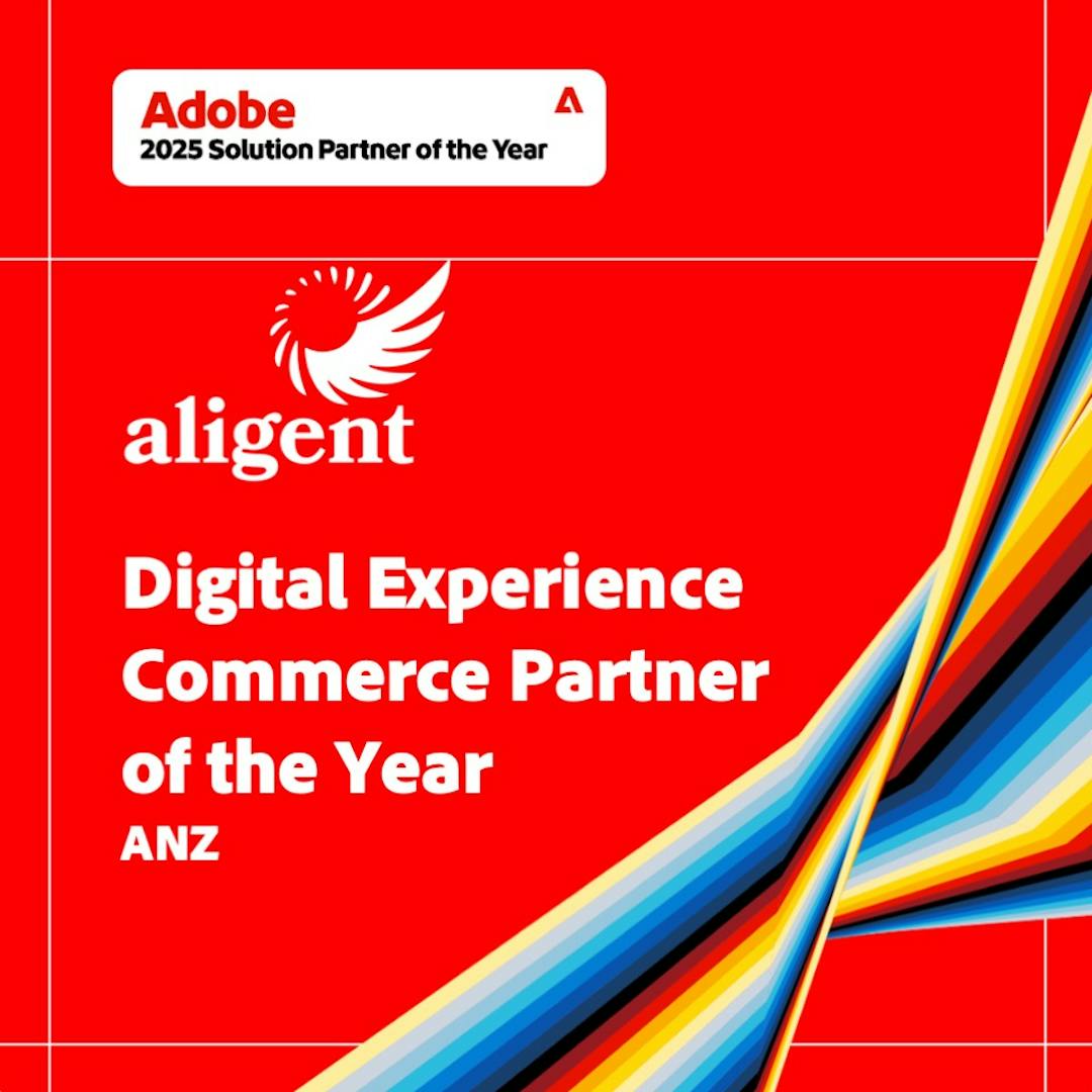 2025 Adobe Digital Experience Commerce Partner of the Year - ANZ - Aligent