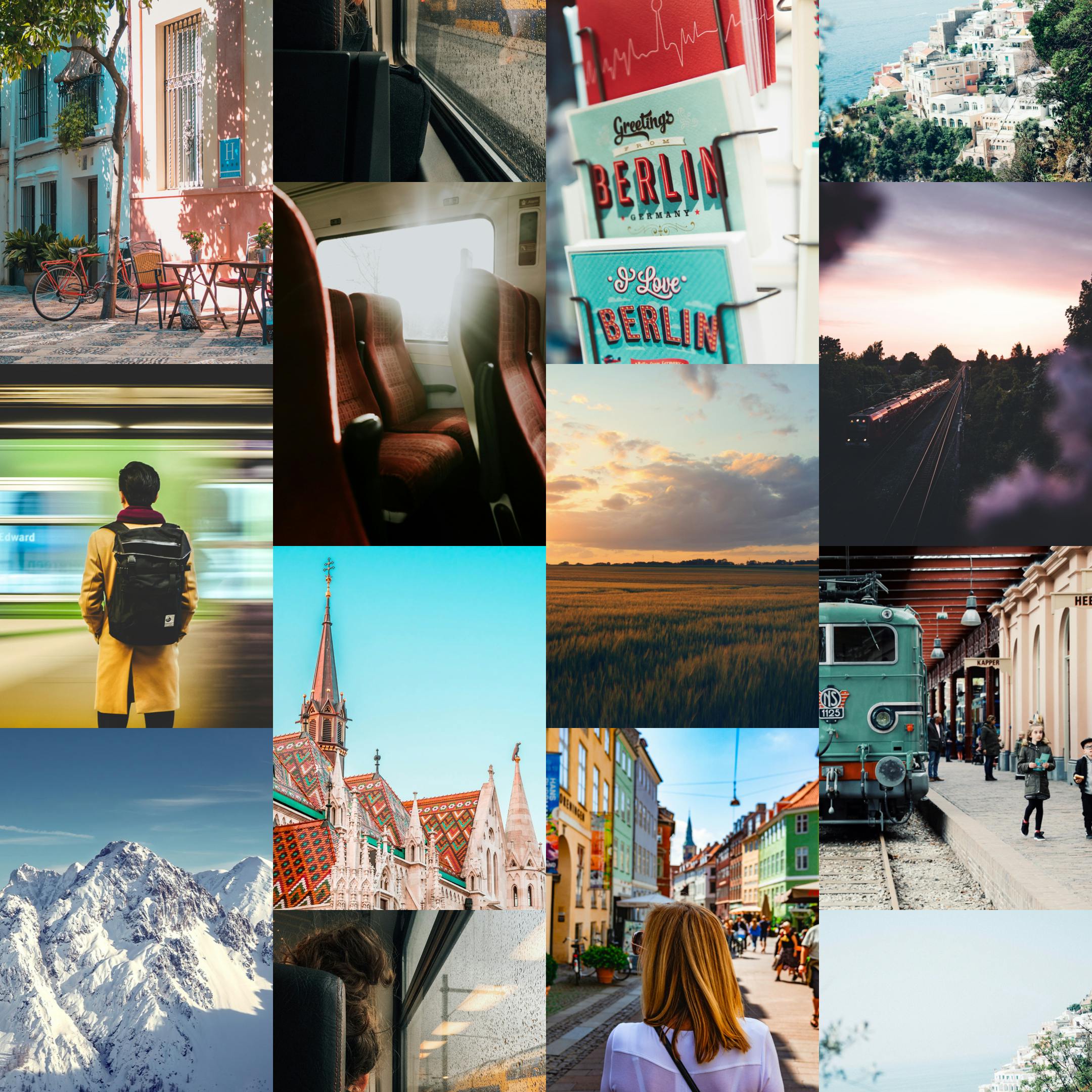 Travel Collage Tumblr