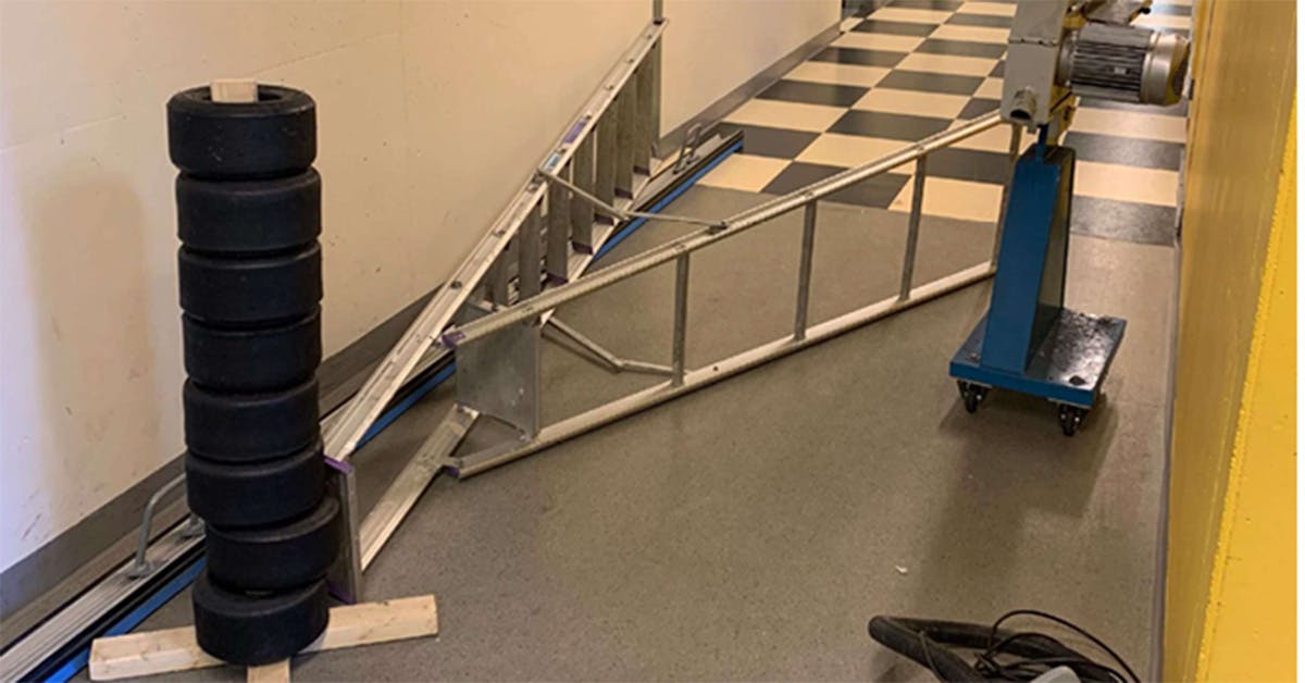 Fallet från stegen – en olyckshändelse