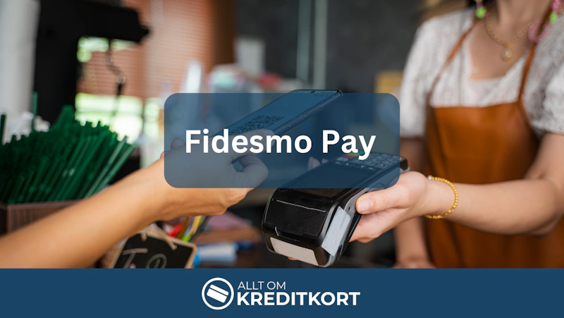 Kreditkort med Fidesmo Pay 2026