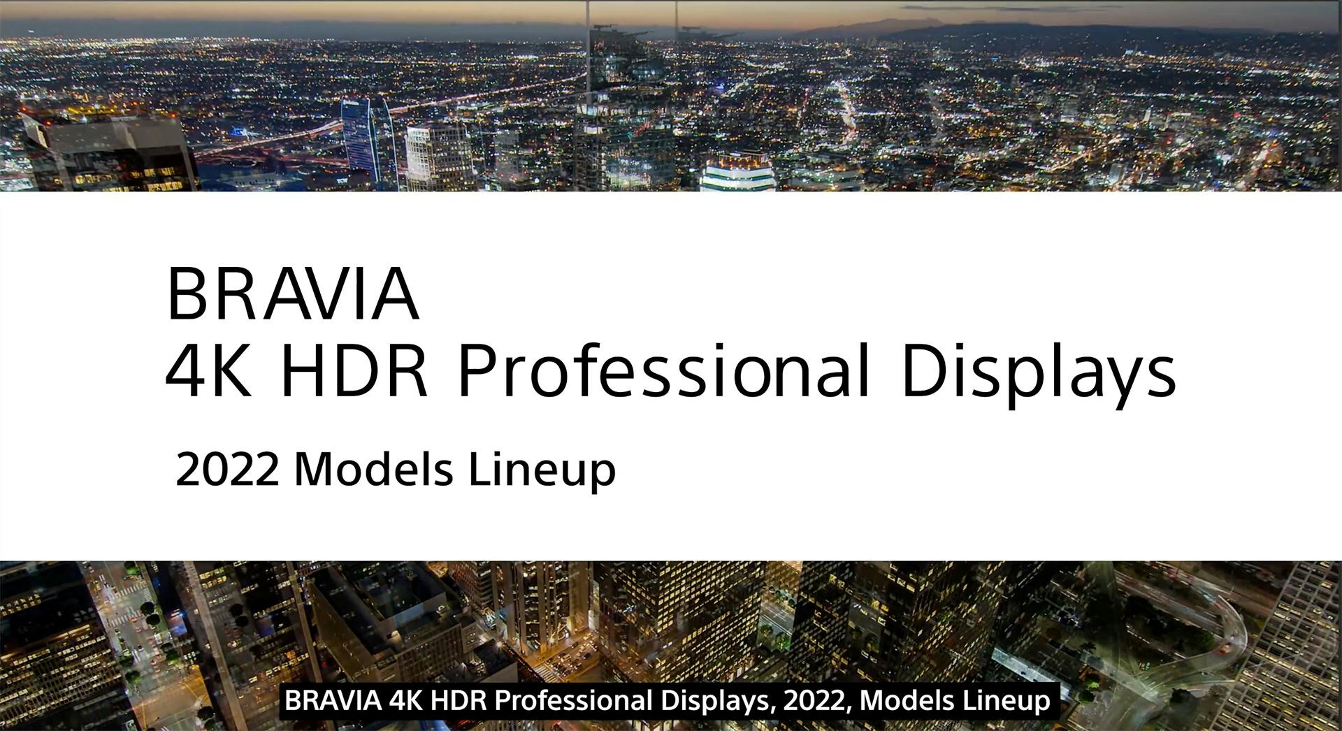 Sony Professional Performance for a Range of Applications