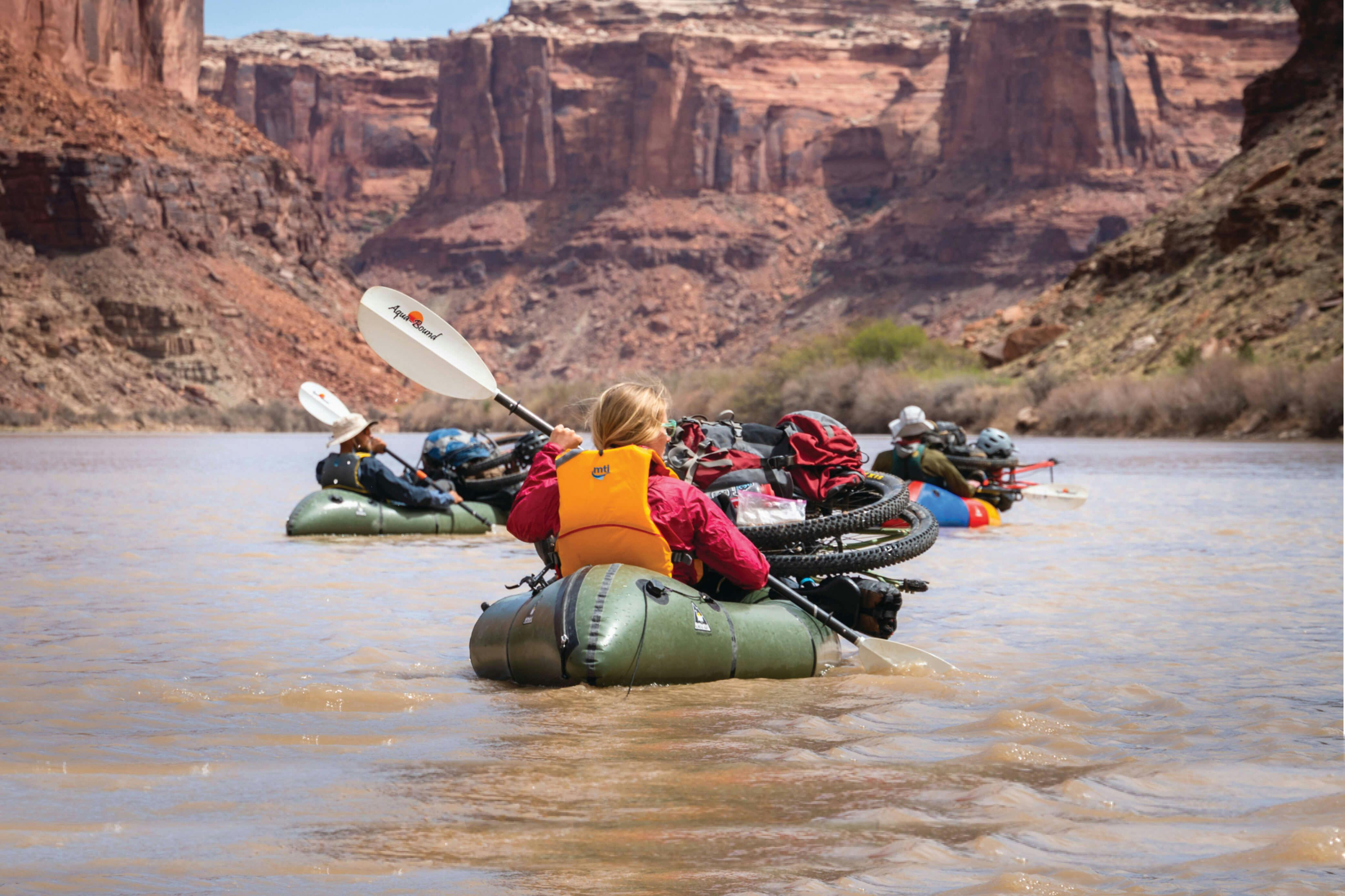 An overnight bikerafting loop just outside of Moab, UT. - Alpacka Raft Blog