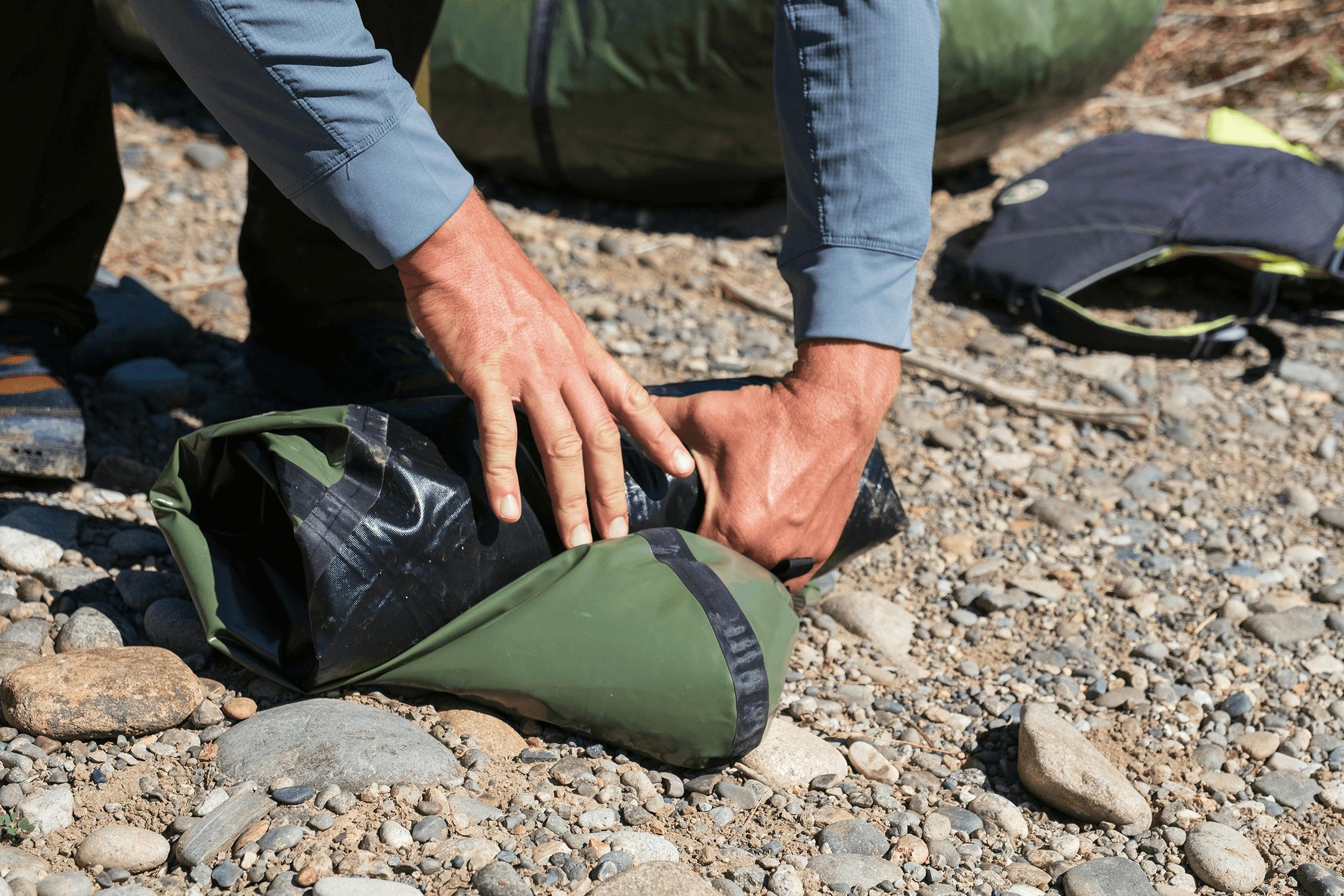 Rolling Up Your Packraft Tutorial - Alpacka Raft Blog