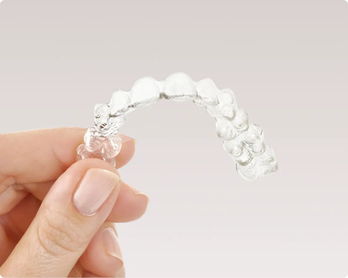 Transparente Zahnspange von Alpine White – Mit dem Spark™ Aligner ...
