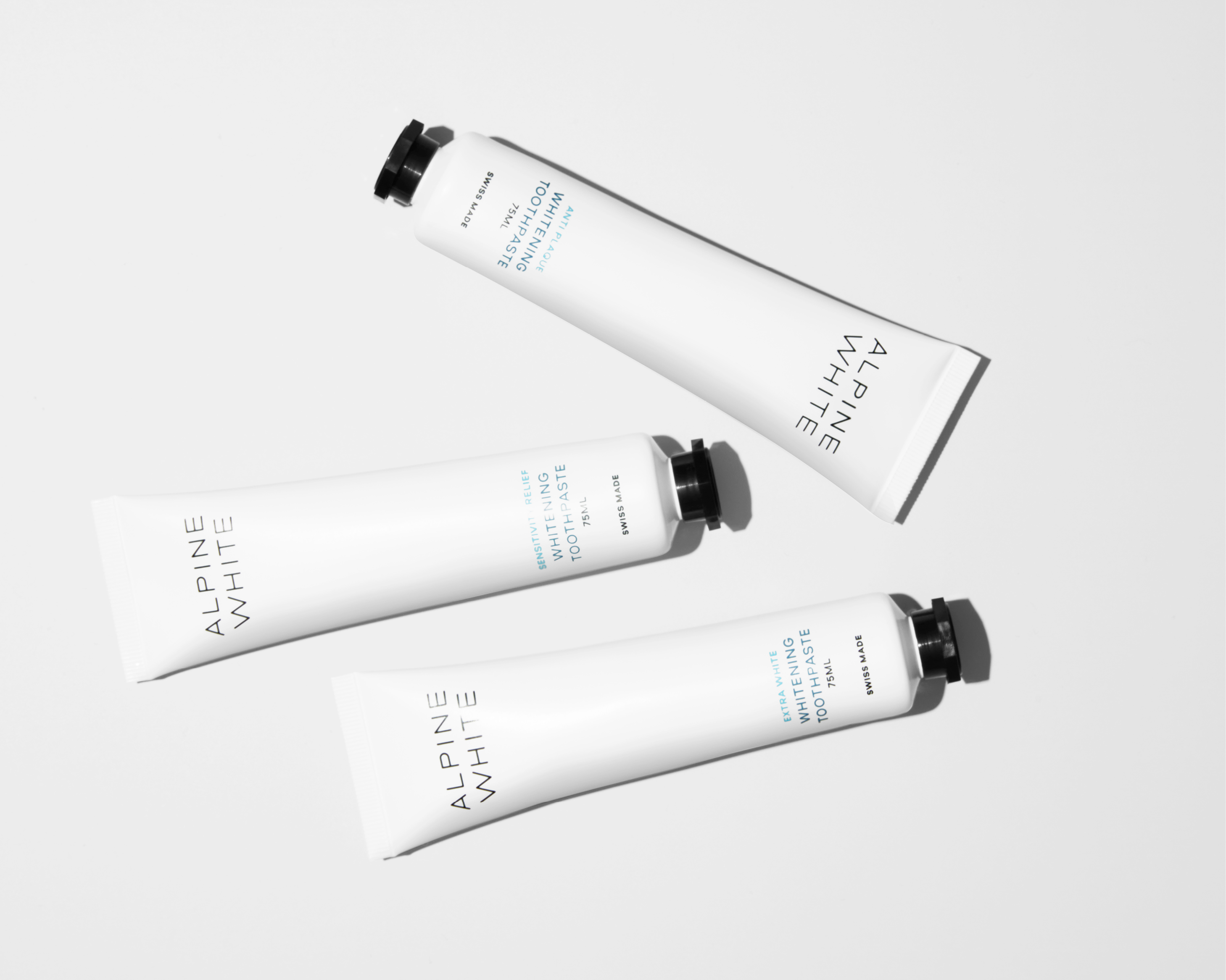 各款Alpine White牙膏之间有什么区别？