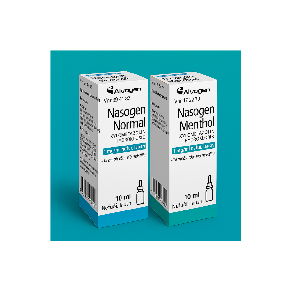 Nasogen Normal & Nasogen Menthol - Nýjir nefúðar við þrota í nefslímhúð ...