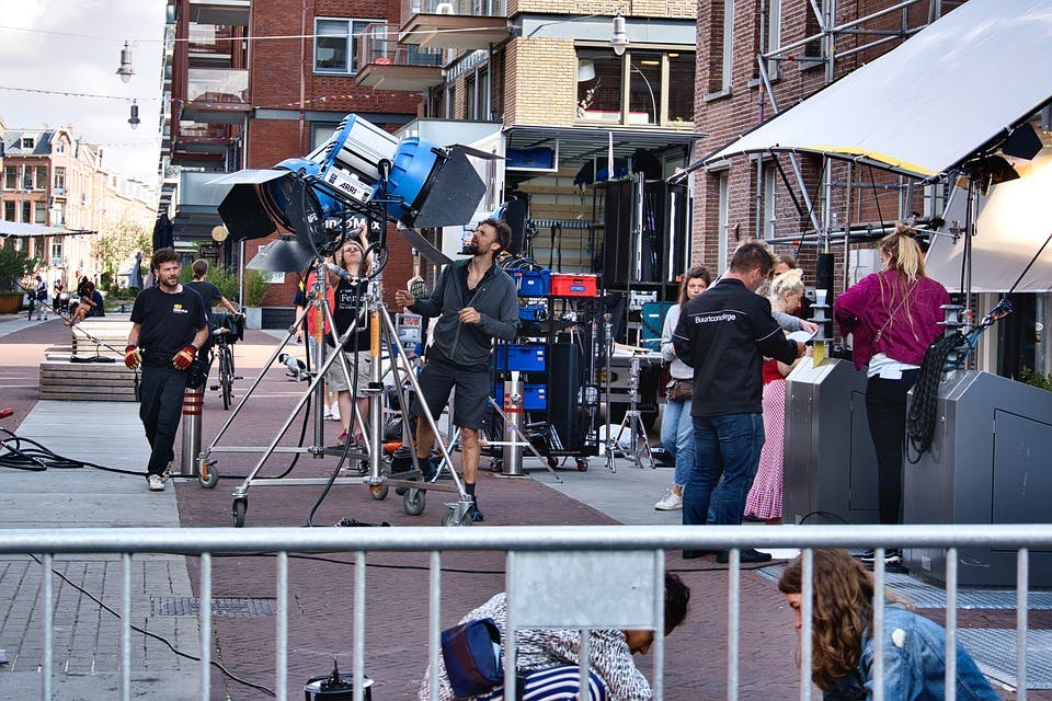Movie Sets Filming