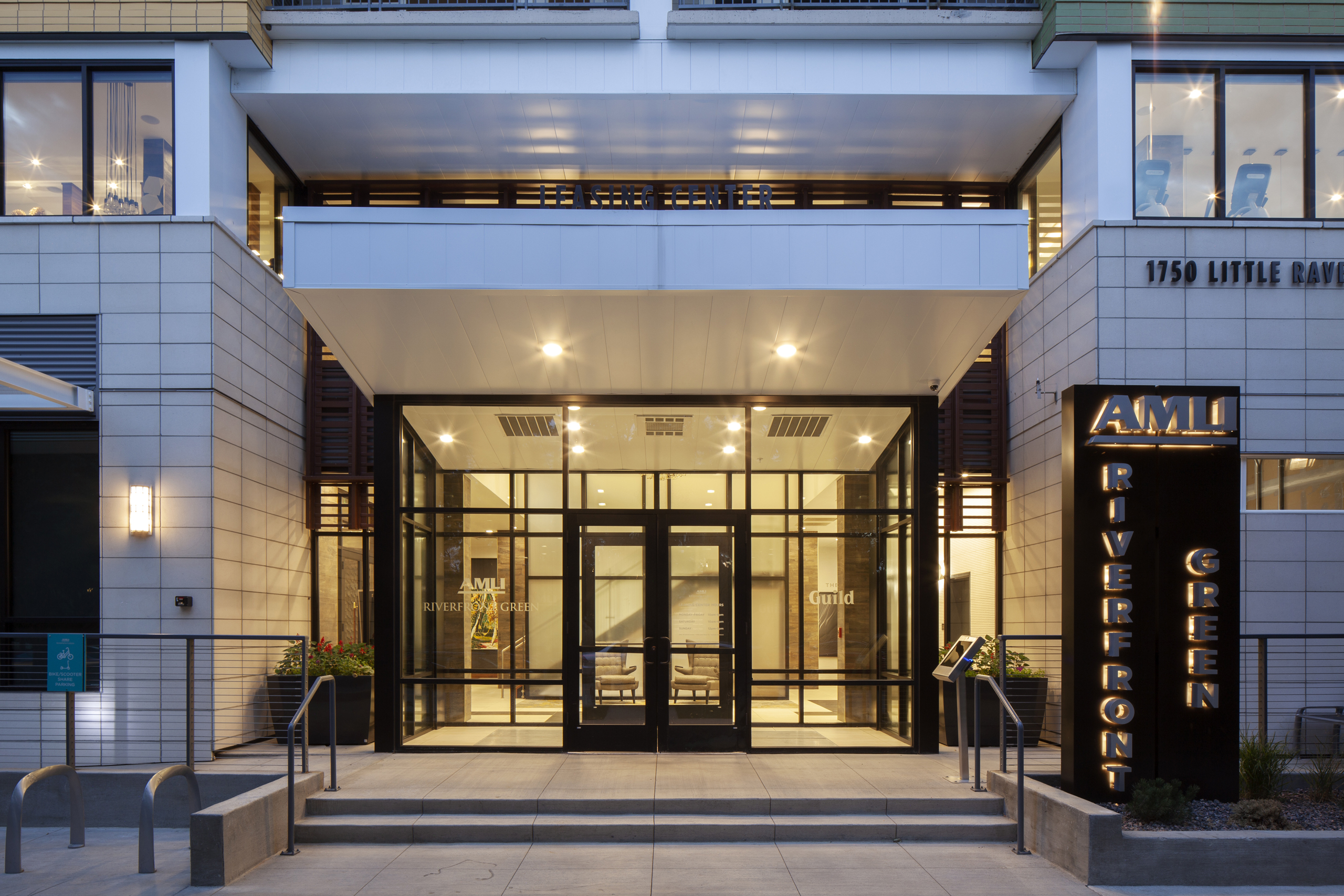 Contact for Tours & Inquiries | AMLI Riverfront Green