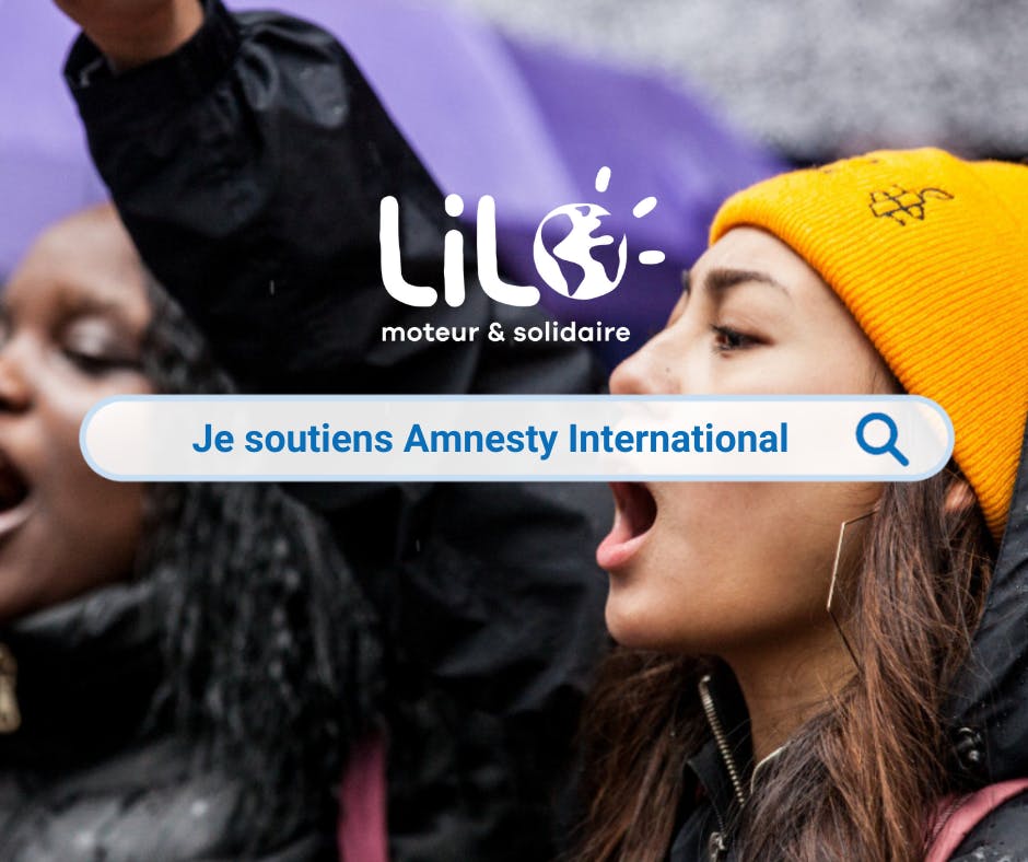 Lilo : moteur de recherche solidaire - Amnesty International France