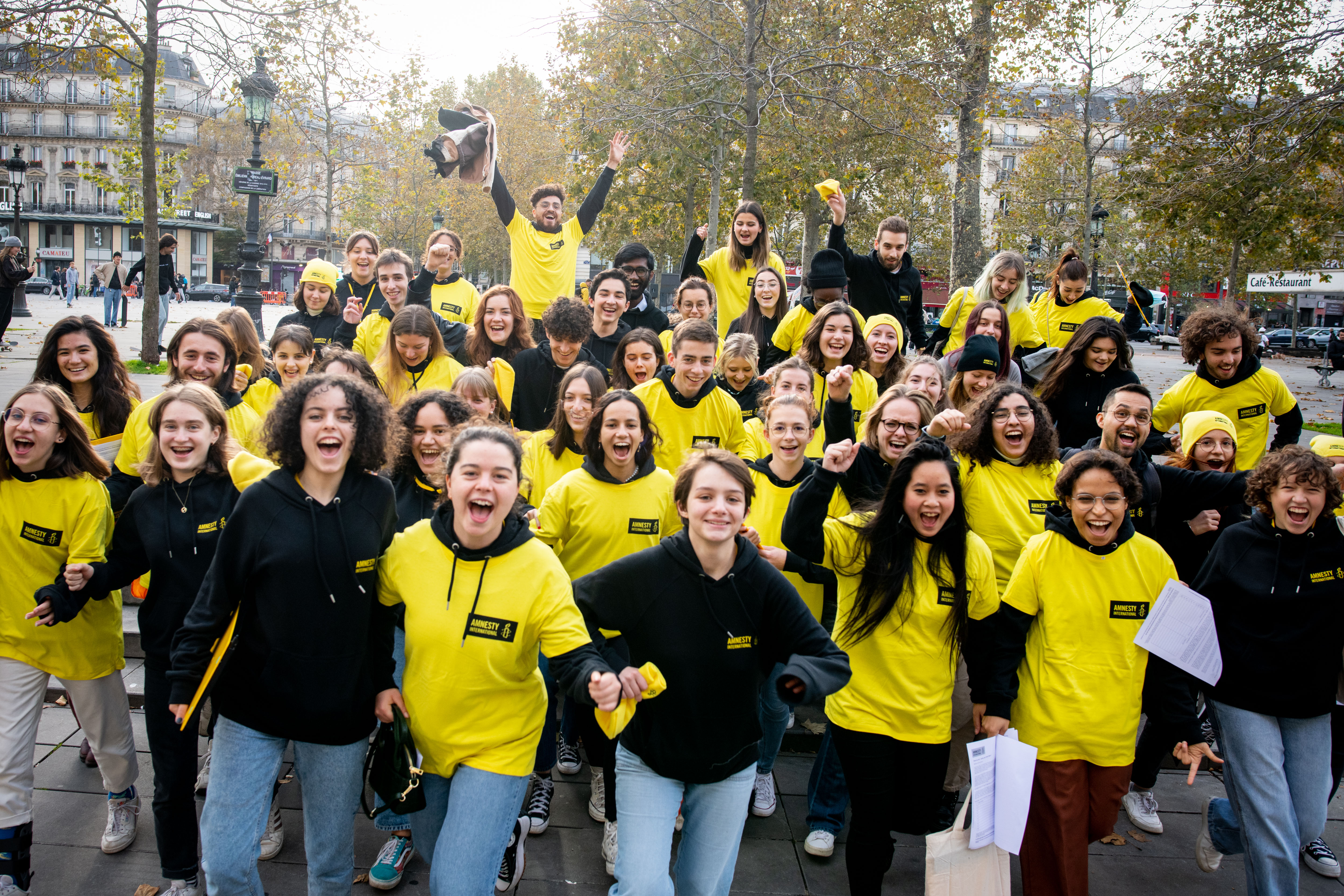 Week-end des antennes jeunes à Paris en 2021 © Benjamin Girette
