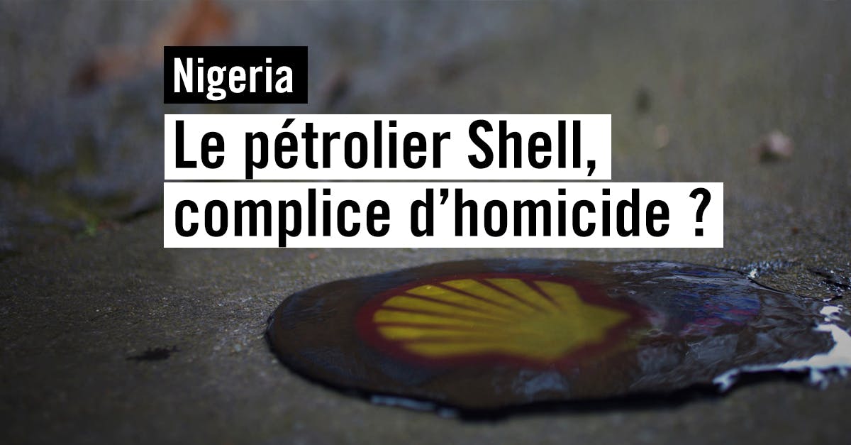 Shell complice d'homicide ? - Amnesty International France
