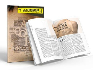 Magazine La Chronique, magazine d'enquêtes et de reportages - Amnesty ...