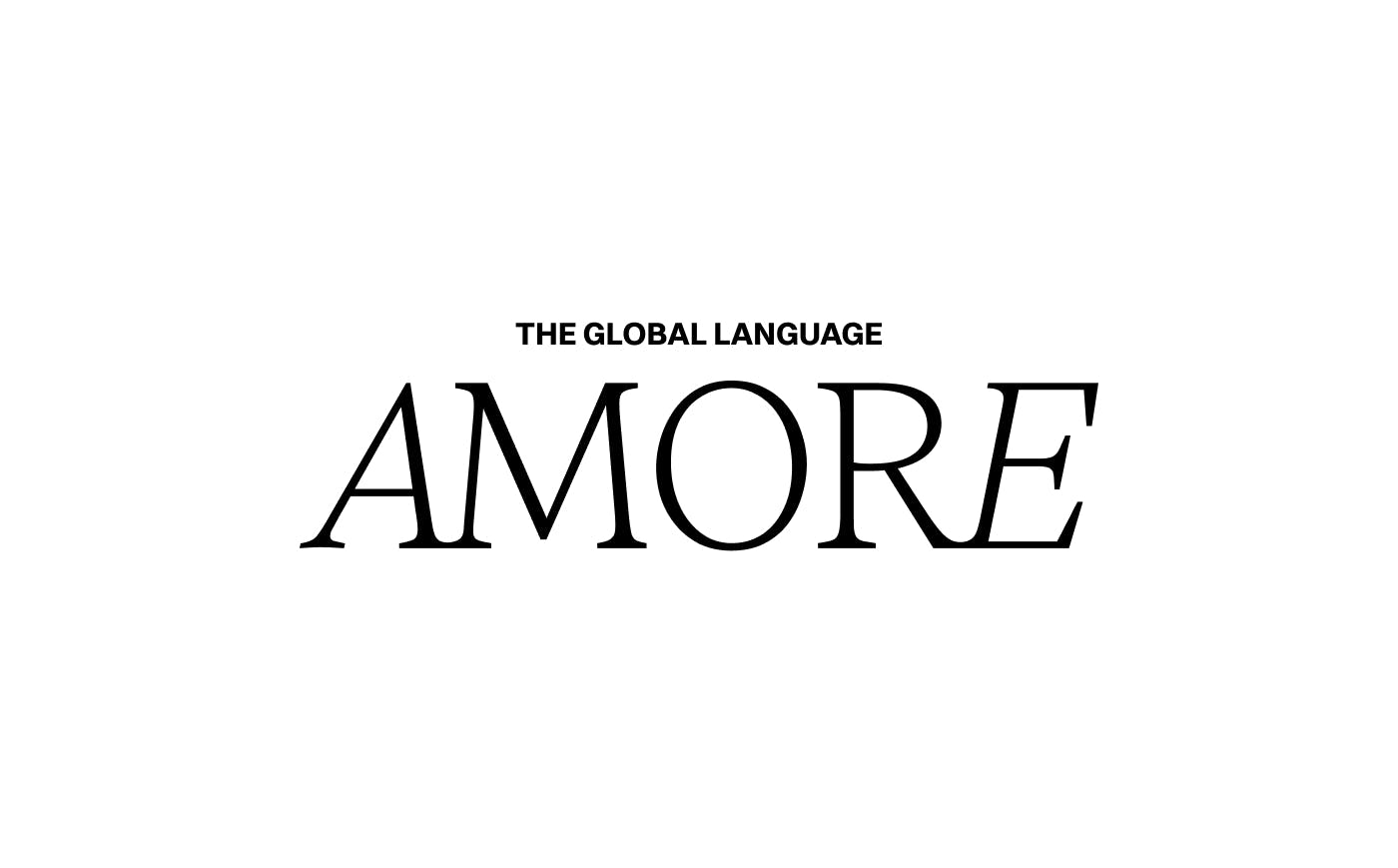 Amore - The Global Language - Creative Agency