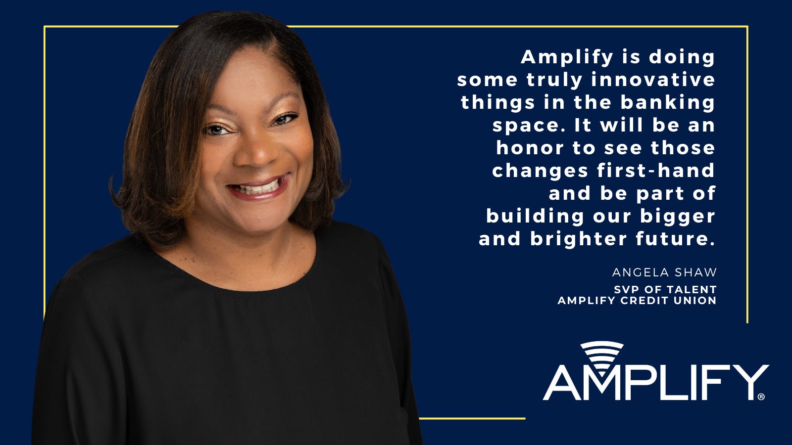 Amplify Welcomes New Senior Vice President of Talent | Amplify Credit Union