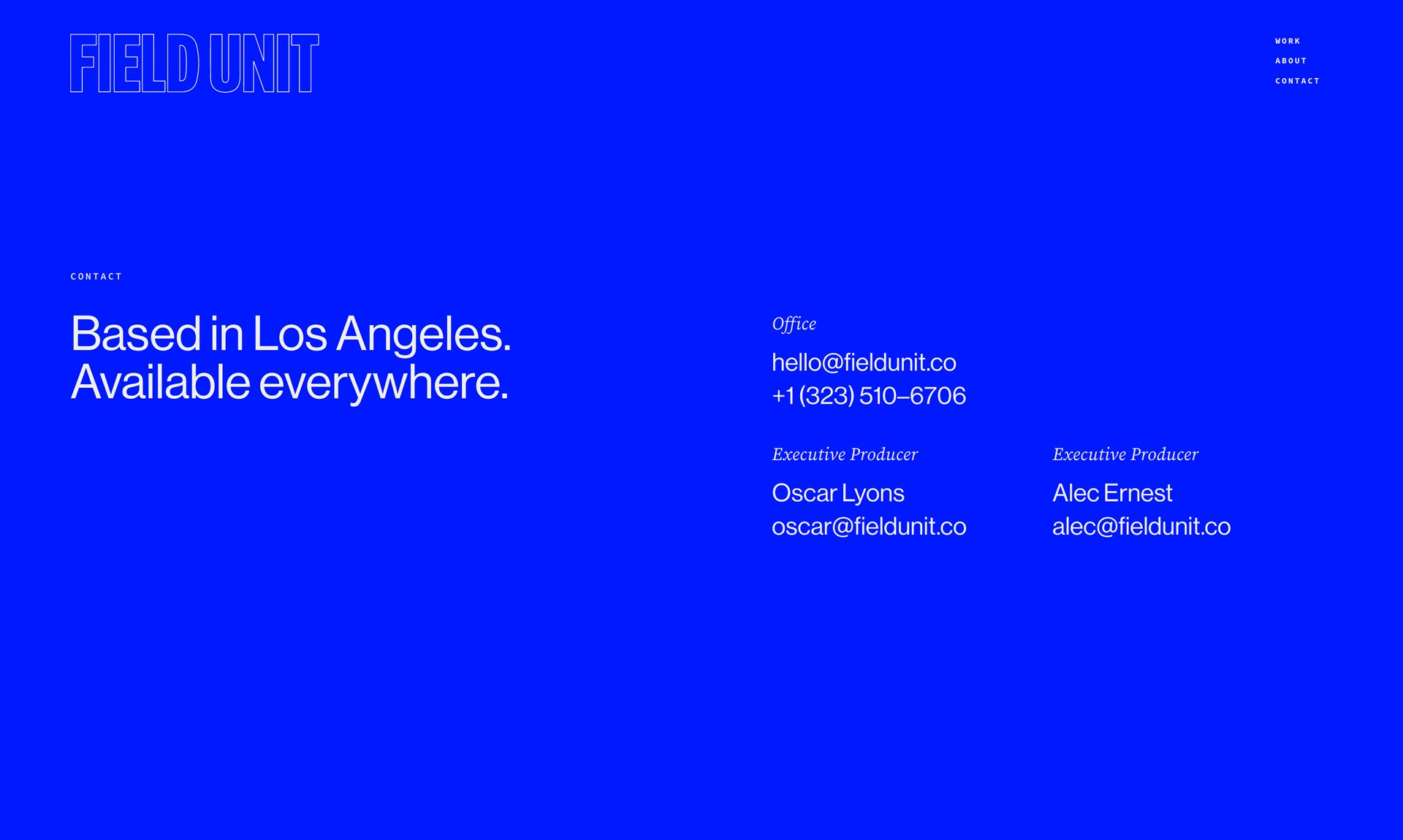 Field Unit - Andreas Antonsson