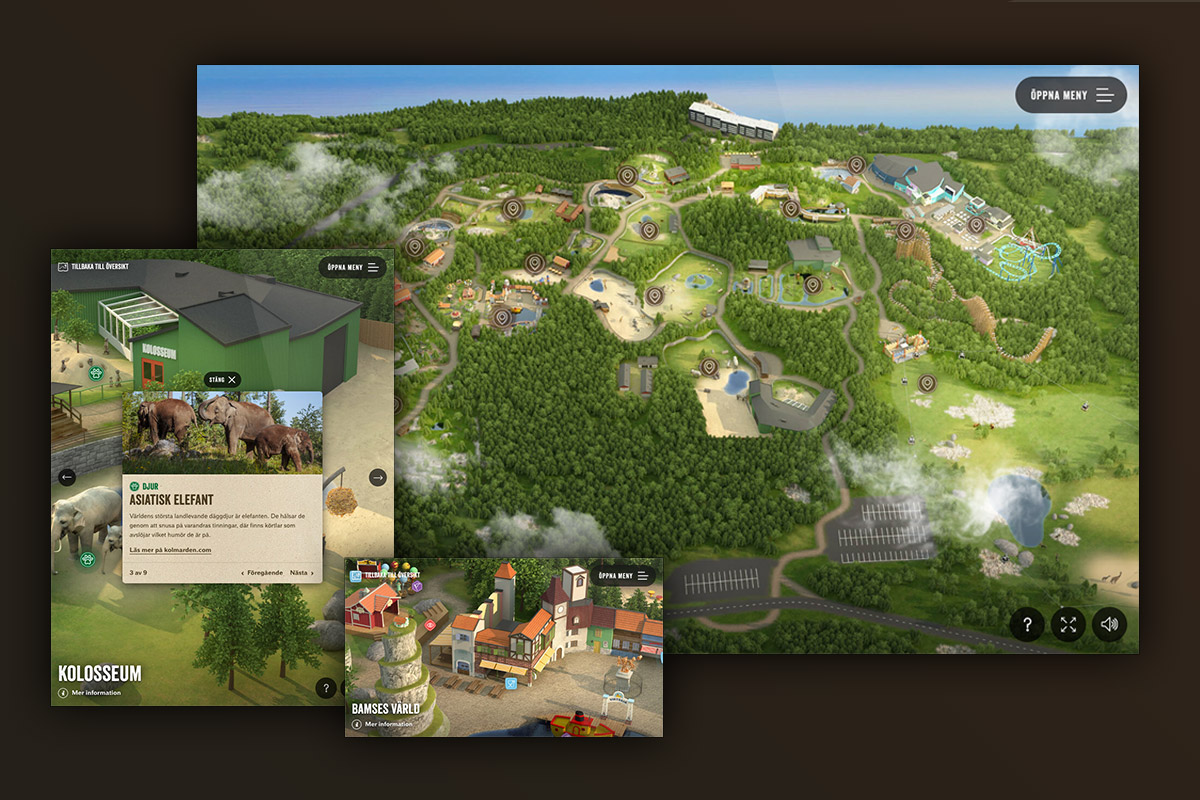 Kolmården Interactive Map - Andreas Antonsson