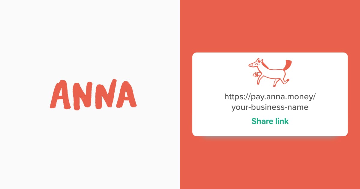 Your ANNA payment link: a new handy way to accept payments