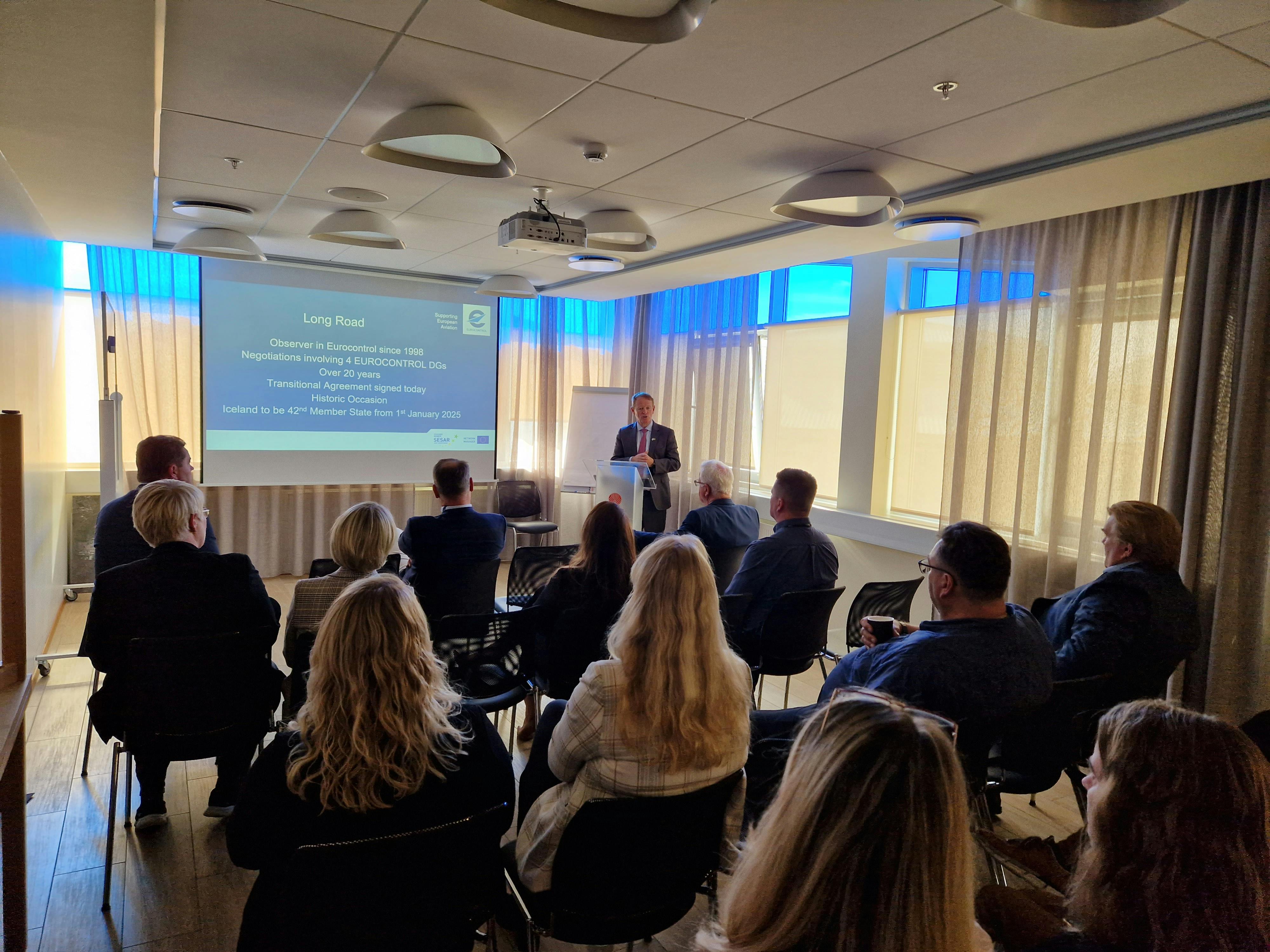 Forstjóri Eurocontrol heimsækir Isavia ANS – Isavia ANS