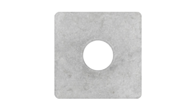 Hot Dip Galvanised / M20 X 50 X 6.0 GALV SQUARE WASHER - Anzor Fastene