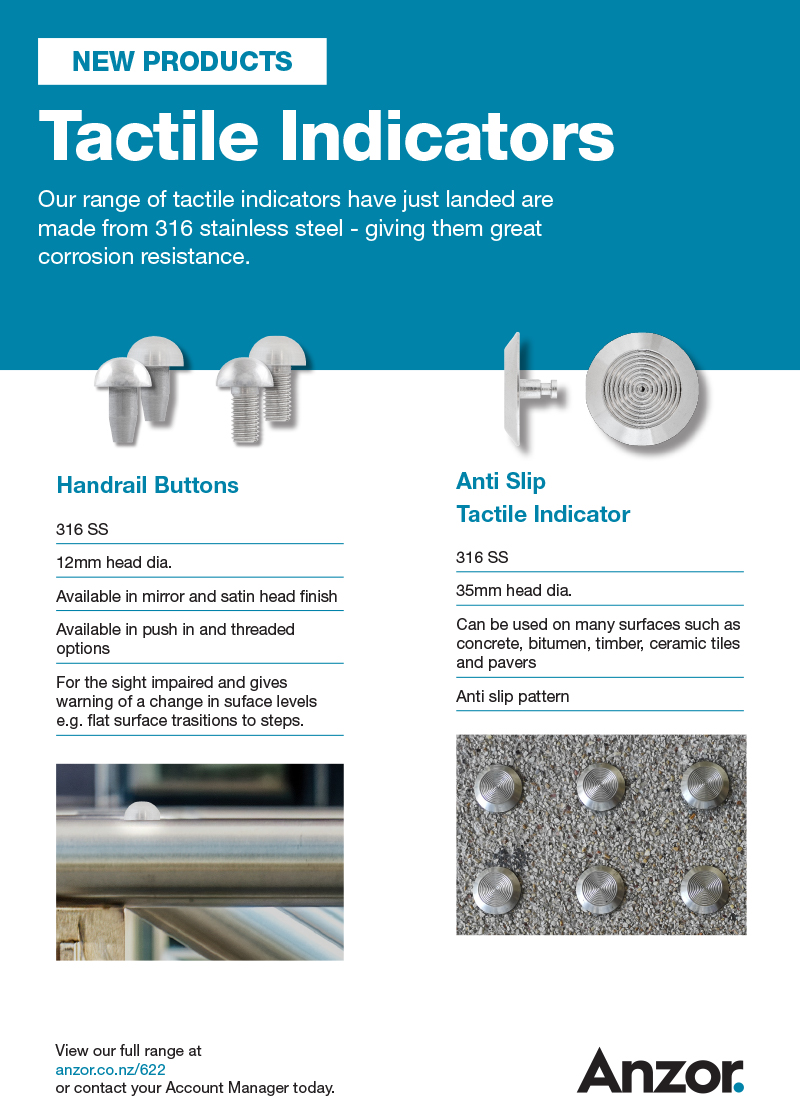 View Our Latest Products - Anzor Fasteners New Zealand