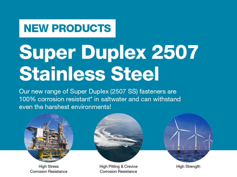 Super Duplex 2507 Stainless - Anzor Fasteners
