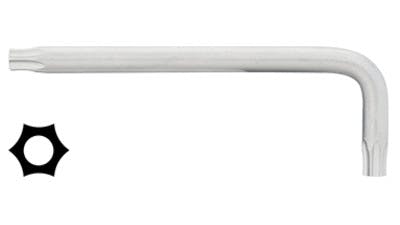 Torx 6 Lobe w/Pin Allen Key / T25 6 LOBE W/PIN SECURITY ALLEN KEY - A