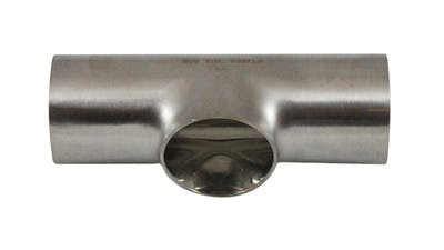 Butt Weld Tube Fittings / Pulled Tube Tee - 316 - Anzor Fasteners