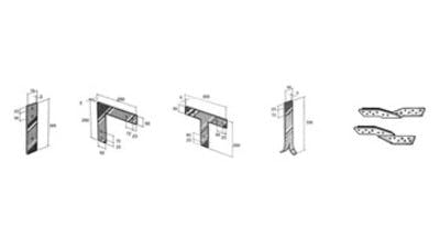 Galvanised Straps / B48 GALV 75 X 275 L BRACE STRAP - Anzor Fasteners