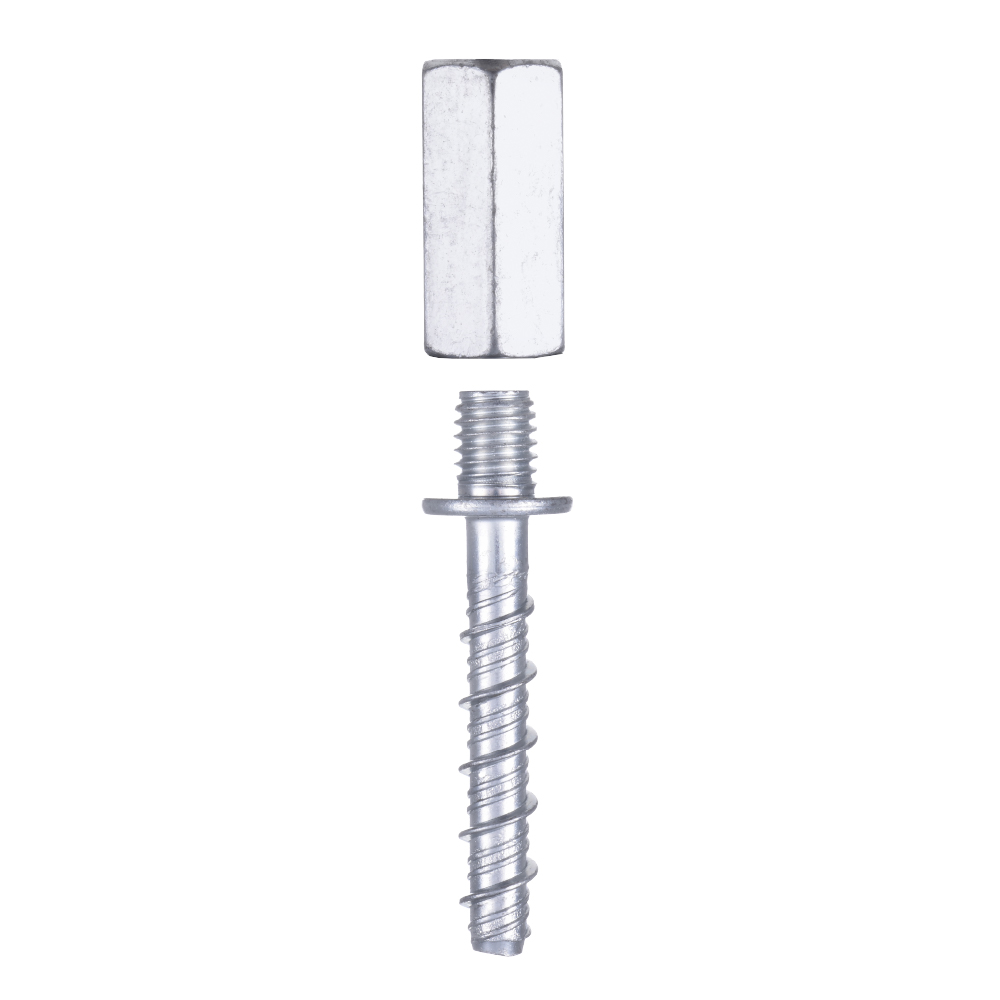 6 X 40 AM THREADED ROD HANGER ZINC PLATED 519100
