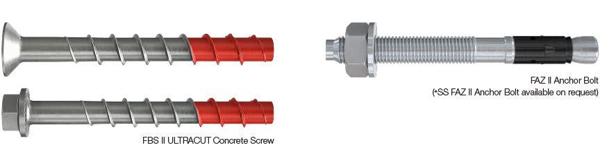 fischer Masonary Anchors - Anzor Fasteners