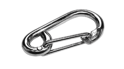 Stainless Spring Hook with Eyelet - Anzor Fasteners