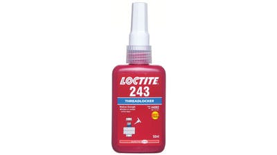 Loctite Threadlockers / LOCTITE 243 THREADLOCKER 50ML - Anzor Fastener
