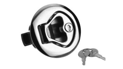 Cabinet & Cover Latches / Round SS Cabinet Latches - Anzor Fasteners