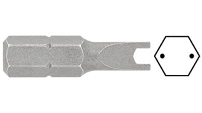 Stainless - 6G SNAKE EYE SECURITY BIT