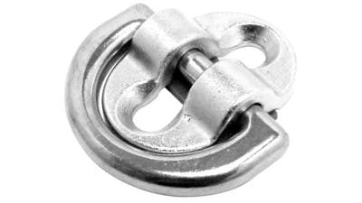 STAINLESS STEEL FOLDING PAD EYE - SMALL