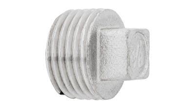 3/8 BSP STAINLESS STEEL SQUARE PLUG PIPE FITTING (NB10)