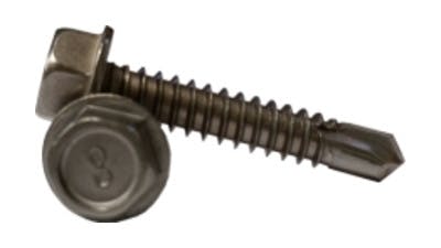 14G X 40 STAINLESS STEEL BIMETAL HWF SELF DRILL SCRW